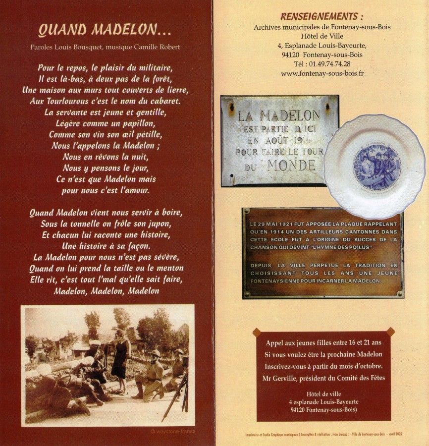 Quand Madelon raconte son histoire